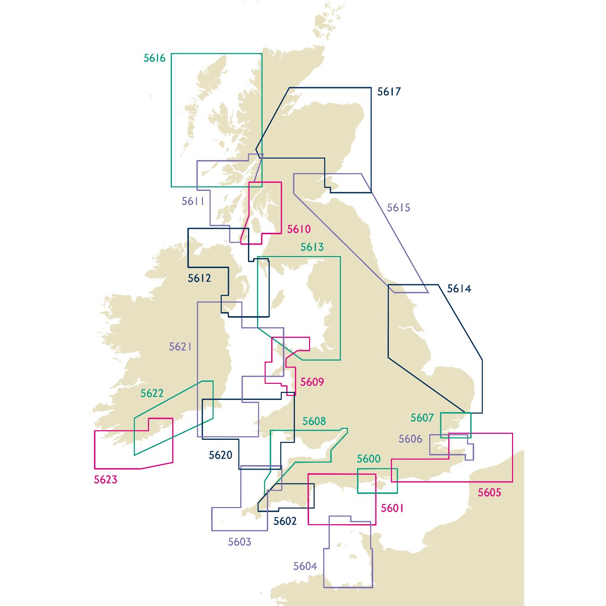 Admiralty Small Craft Charts | Navigation – SailorShop