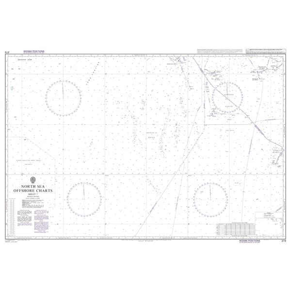 Admiralty Chart 273: North Sea Offshore Charts Sheet 7 – SailorShop.co.uk