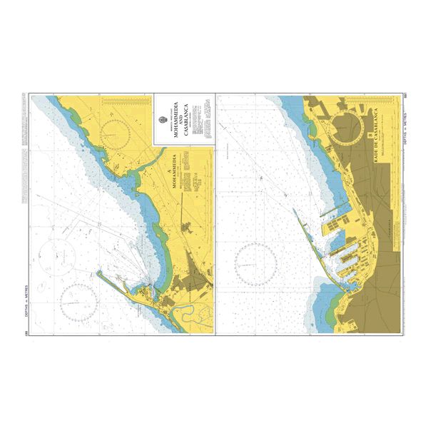 Admiralty Chart 861: Approaches to Casablanca – SailorShop.co.uk