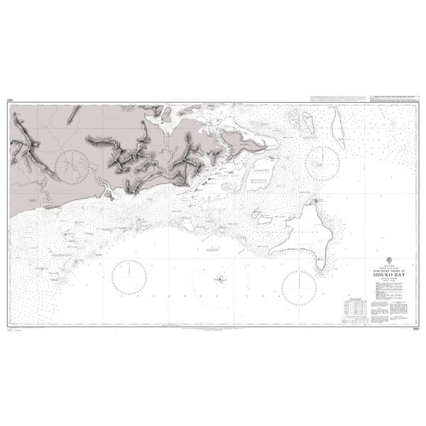 Admiralty Chart 1681: Northern Shore of Sibuko Bay – SailorShop.co.uk