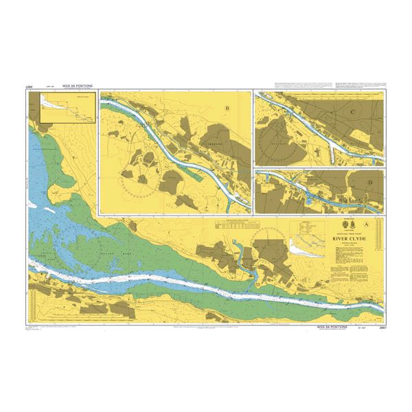 Admiralty Chart 2007: River Clyde – SailorShop.co.uk