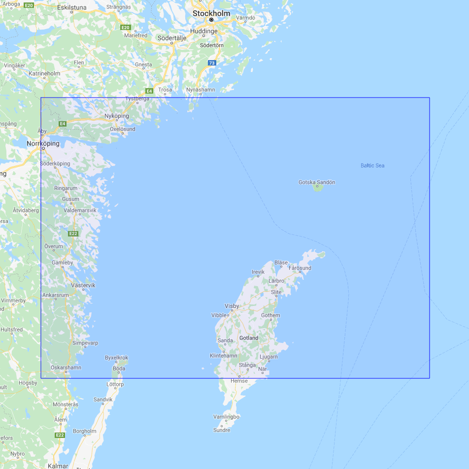 Admiralty Chart 2055 | Oland to Gotska Sandon – SailorShop