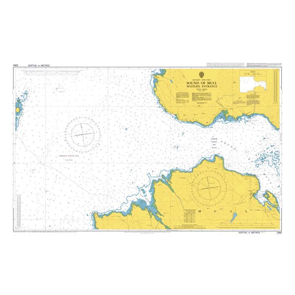 Admiralty Chart 2392: Sound of Mull Western Entrance – SailorShop.co.uk